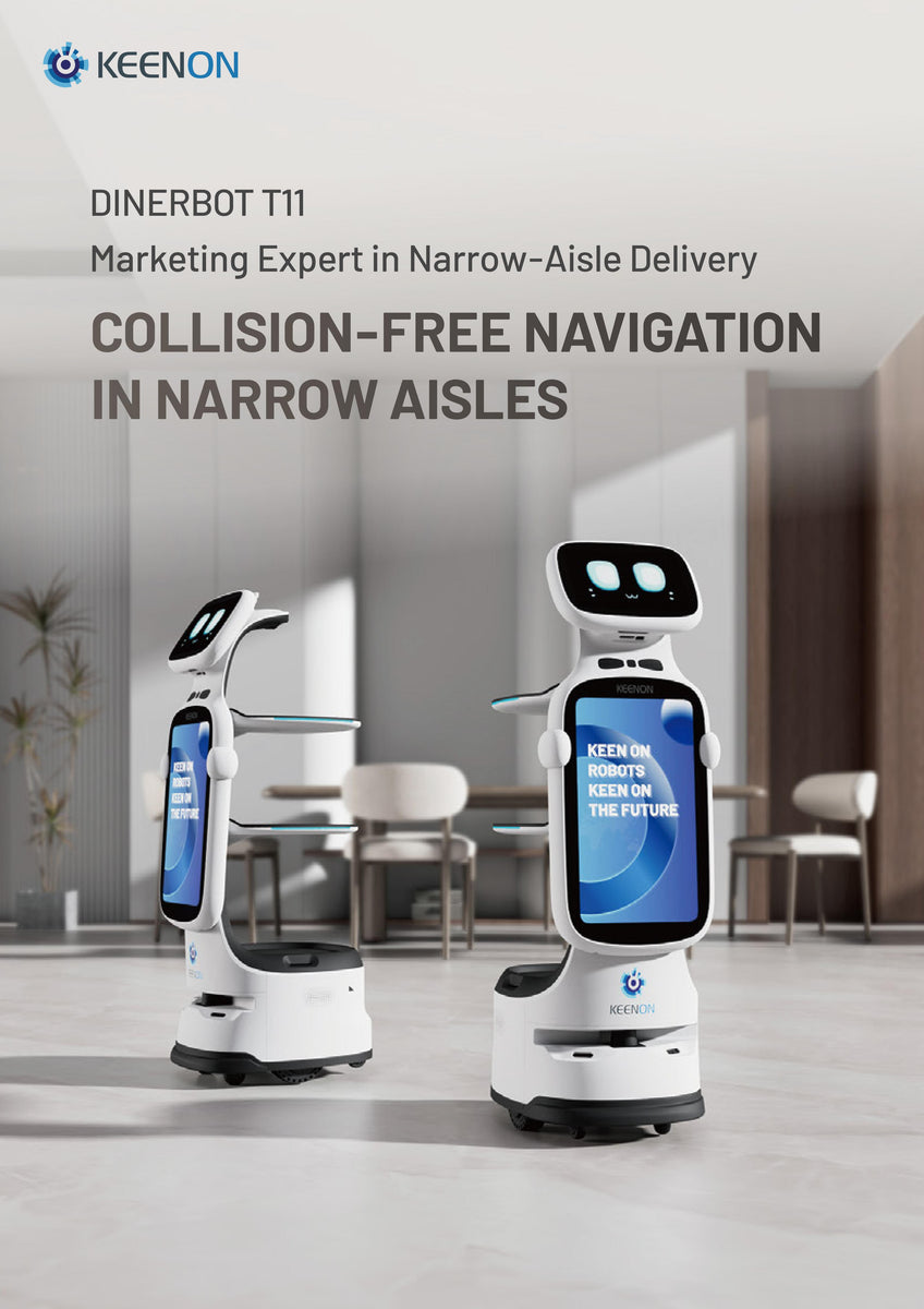 DINERBOT T11 Delivery Robot – Dominion Drones www.dominiondrones.com