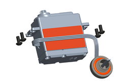 Swellpro FD1 PL1-F: servo motor with connector – Dominion Drones www ...